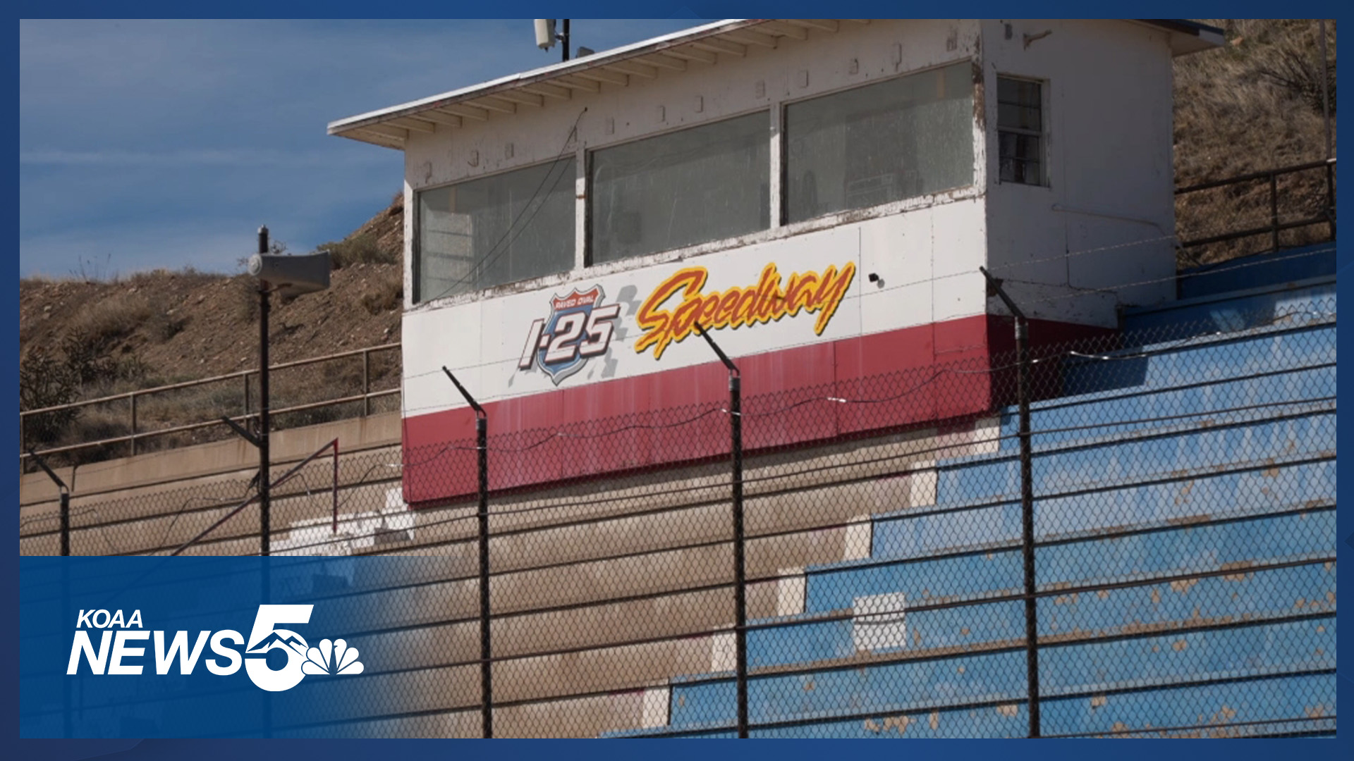 The I-25 Speedway undergoing renovations; restoring memories for the ...
