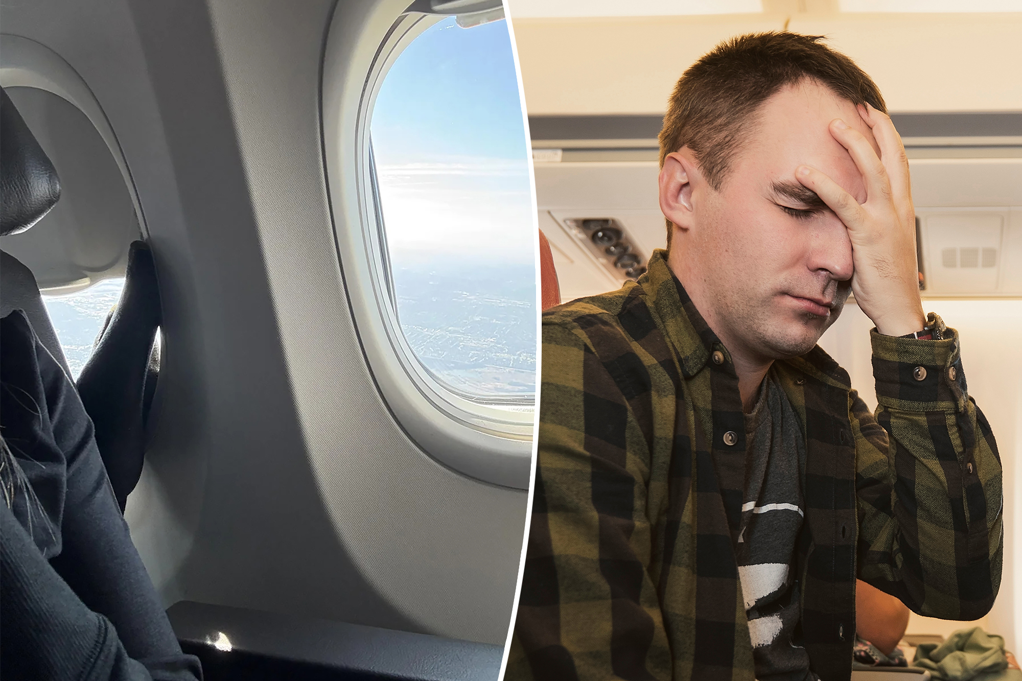 First-class passenger blasted for putting feet next to seatmate’s face ...