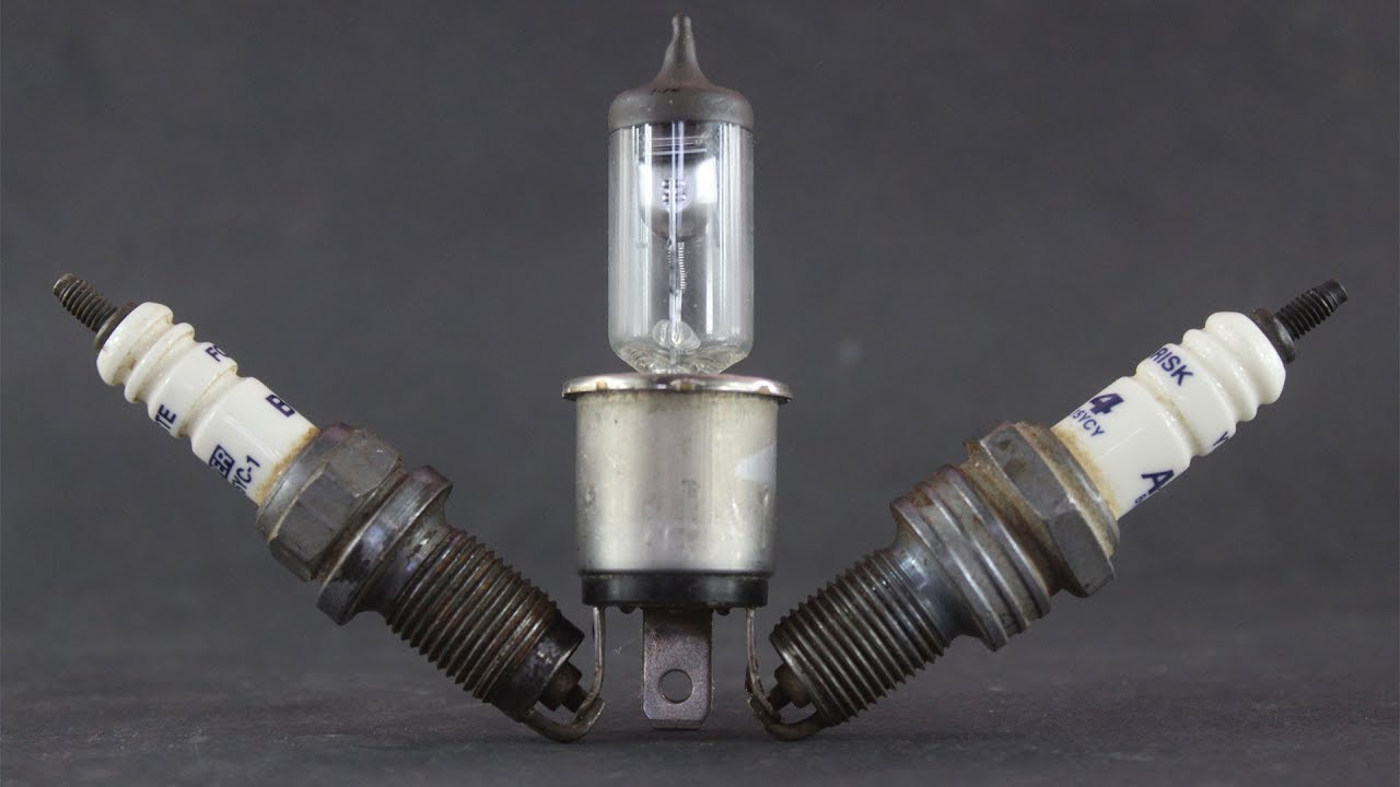 Free energy generator spark plug using magnet