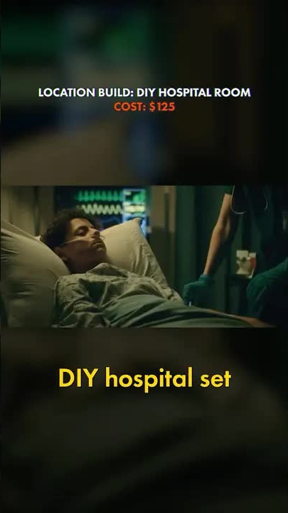 DIY hospital set: Expensive locations for cheap