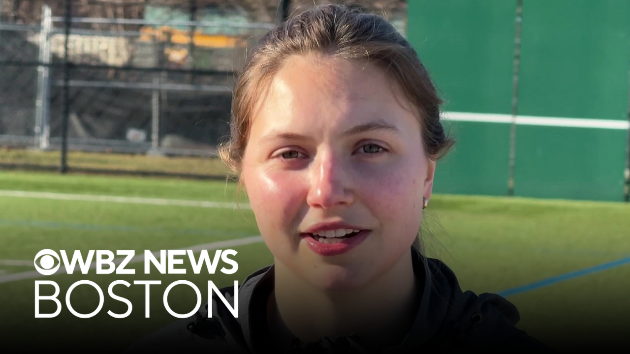 Cambridge Rindge and Latin 3-sport athlete Emily Anne Wintner leads on ...