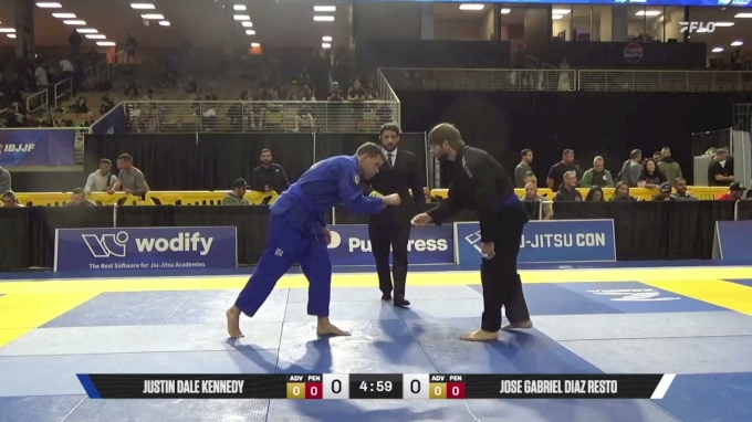 Justin Dale Kennedy vs Jose Gabriel Diaz Resto 2026 Pan Jiu Jitsu IBJJF ...