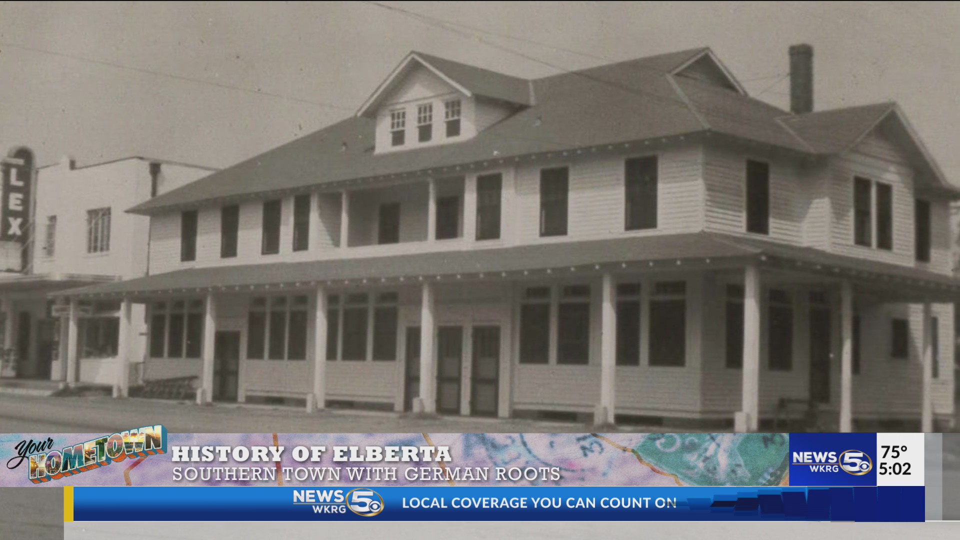 The history of Elberta, Alabama