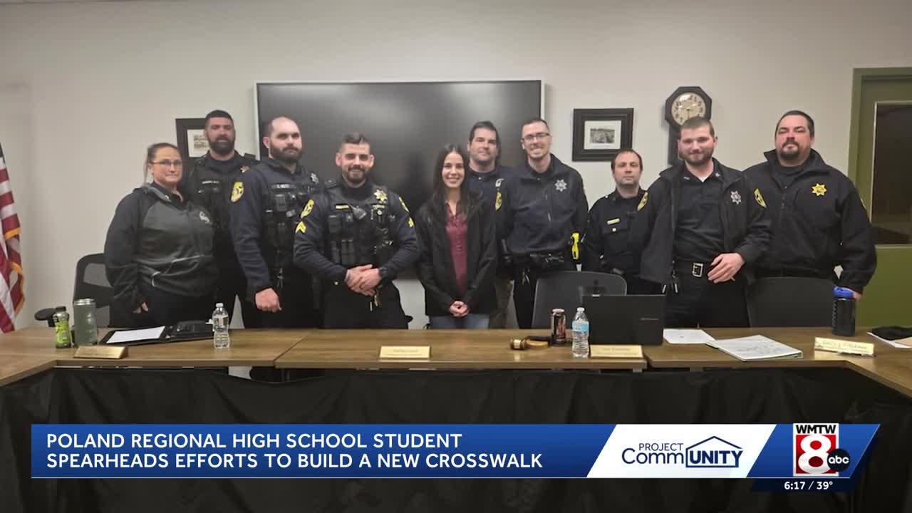 A Poland, Maine high schooler is raising money for her school to get a ...