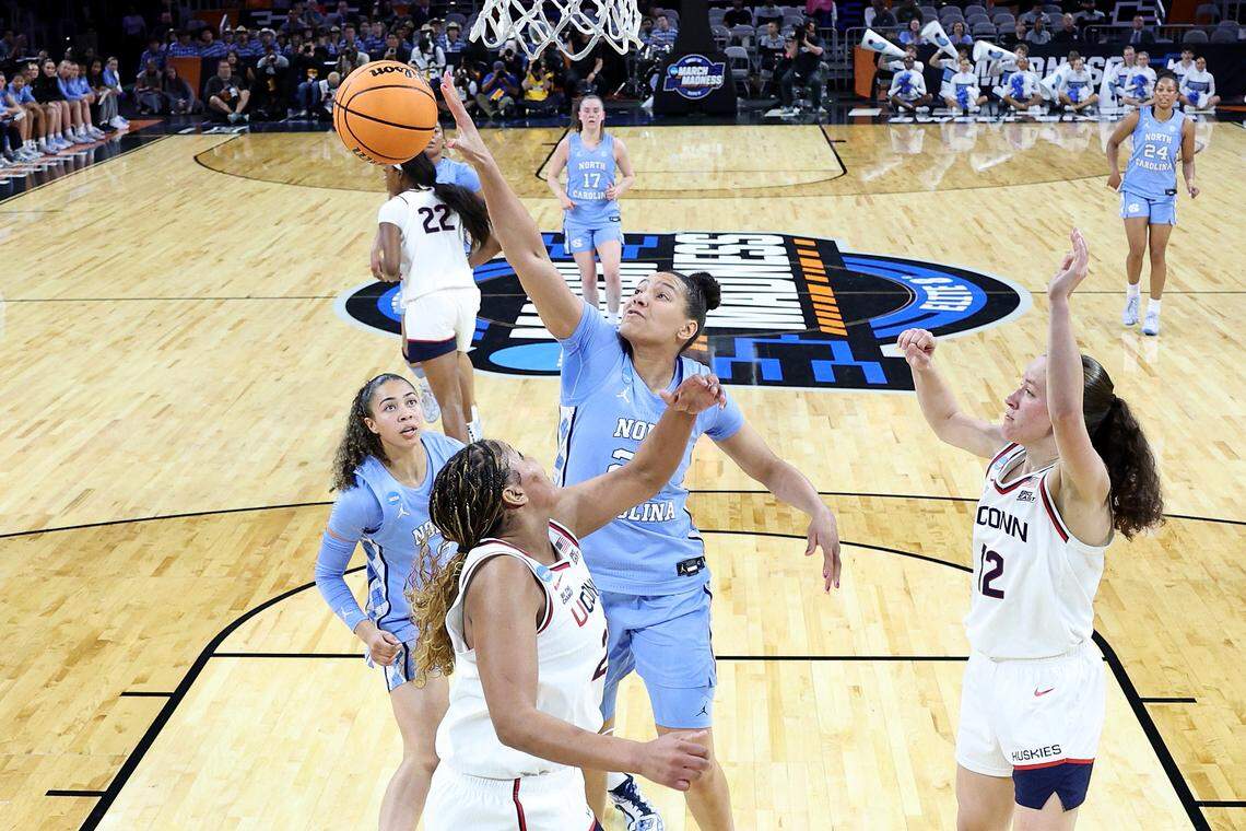 How UNC women's basketball fared in their Sweet 16 game against No. 1 UConn