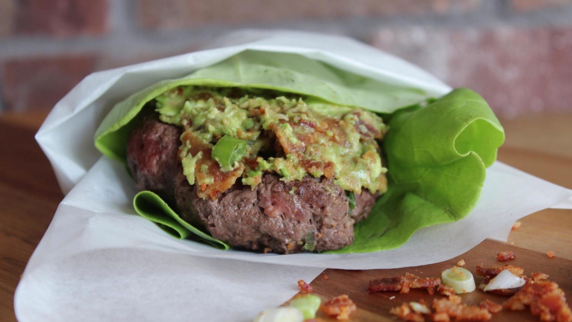 Wrapping A Burger In Lettuce Is A Great Alternative For A Bun If ...