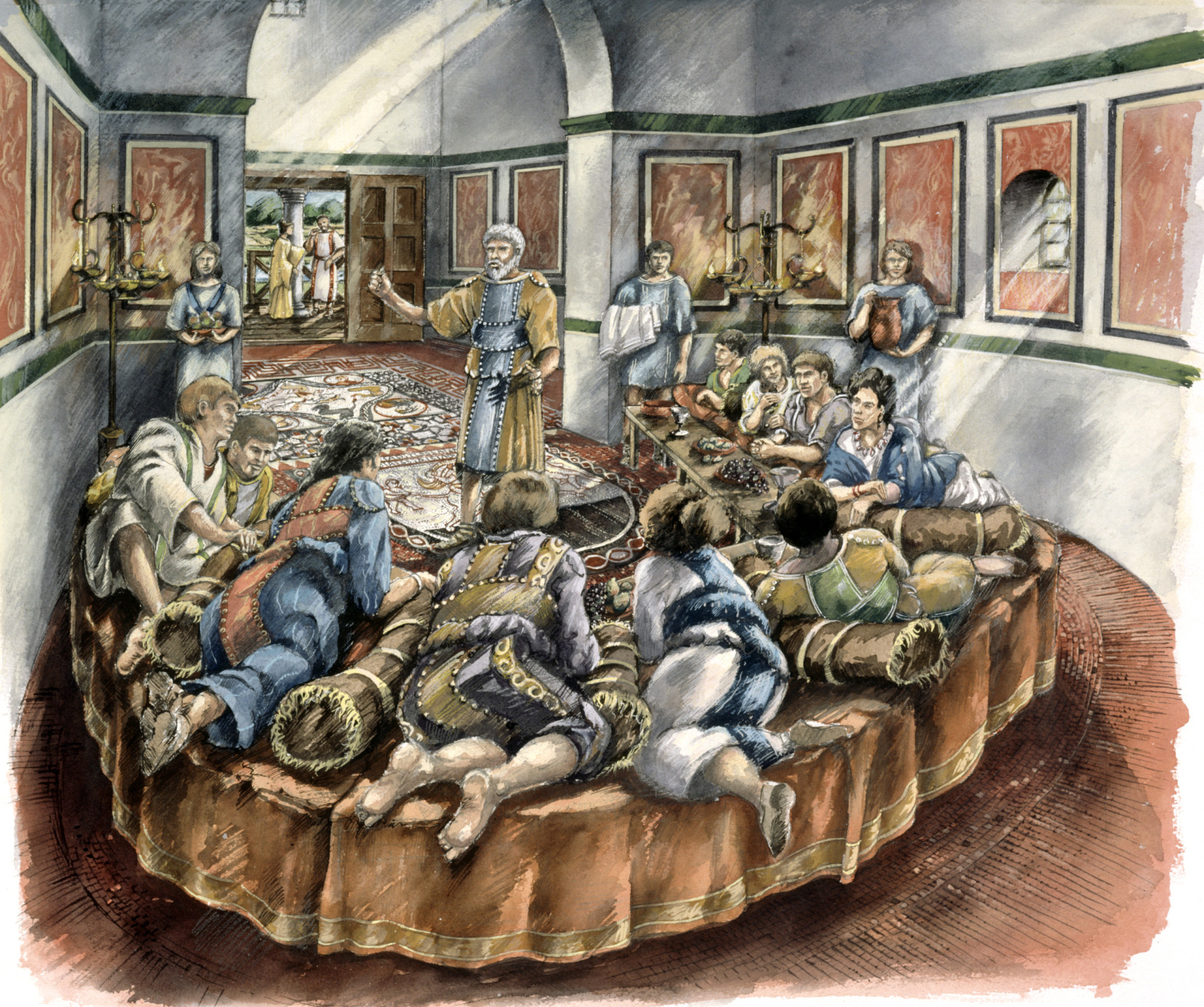 How to party like an ancient Roman