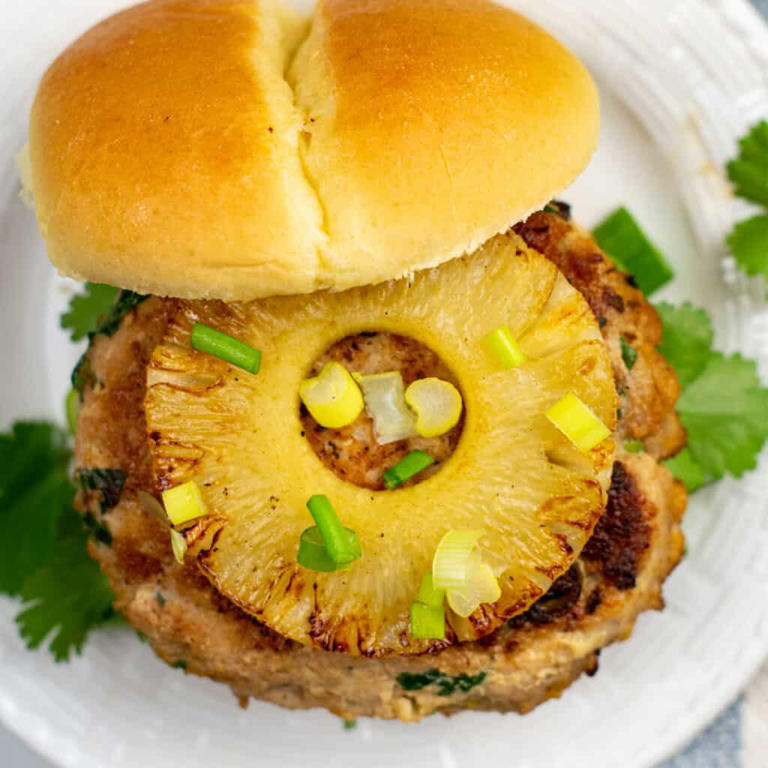 Chicken Teriyaki Burgers