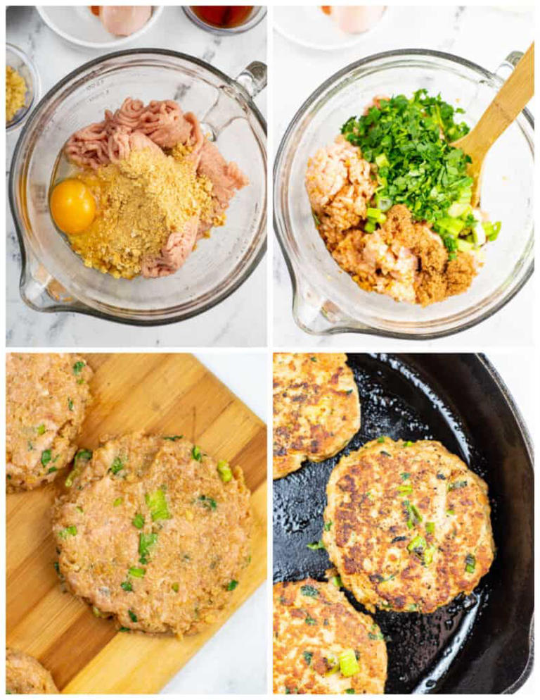Chicken Teriyaki Burgers
