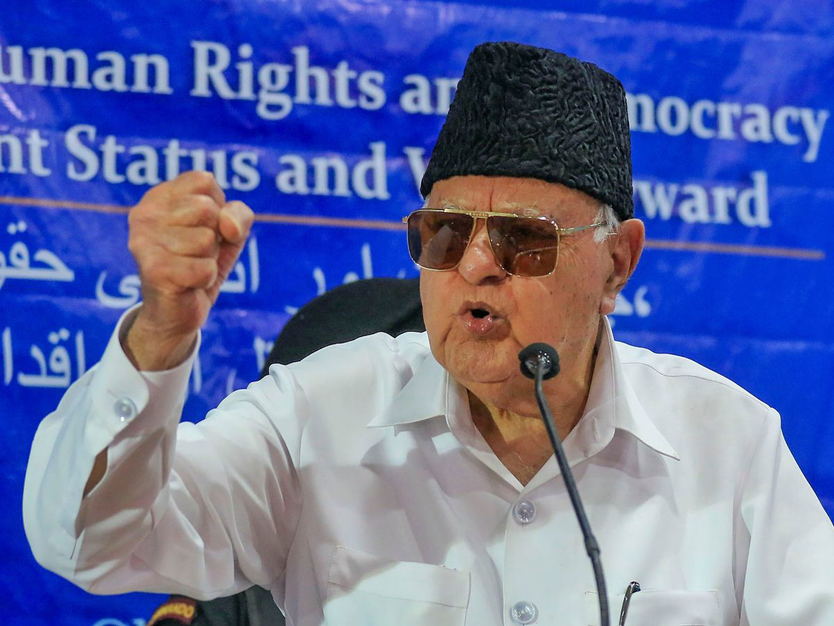 J&K Polls: Farooq Abdullah Jabs Centre On 'Peace' Claim, Says Article ... J&K Polls: Farooq Abdullah Jabs Centre On 'Peace' Claim, Says Article ...