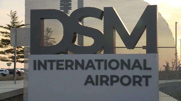 DSM International Airport saw record-setting year in 2025