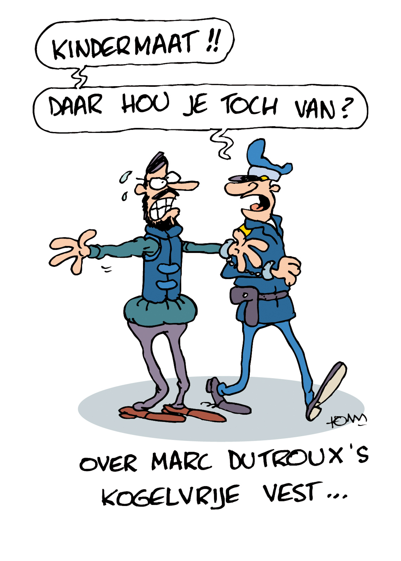 Dutroux krijgt kledij op kindermaat