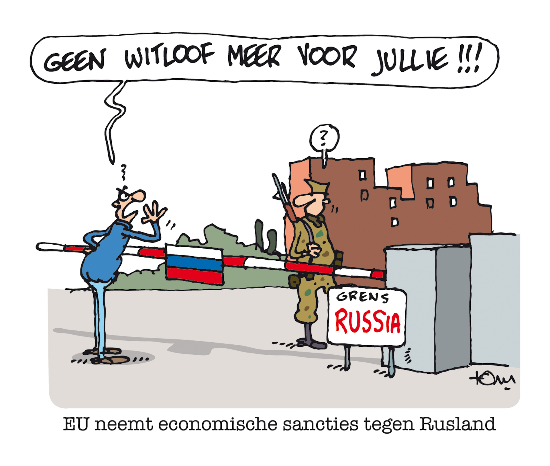 Poetin plooit nadat zijn lievelingsgroente uitgeput is