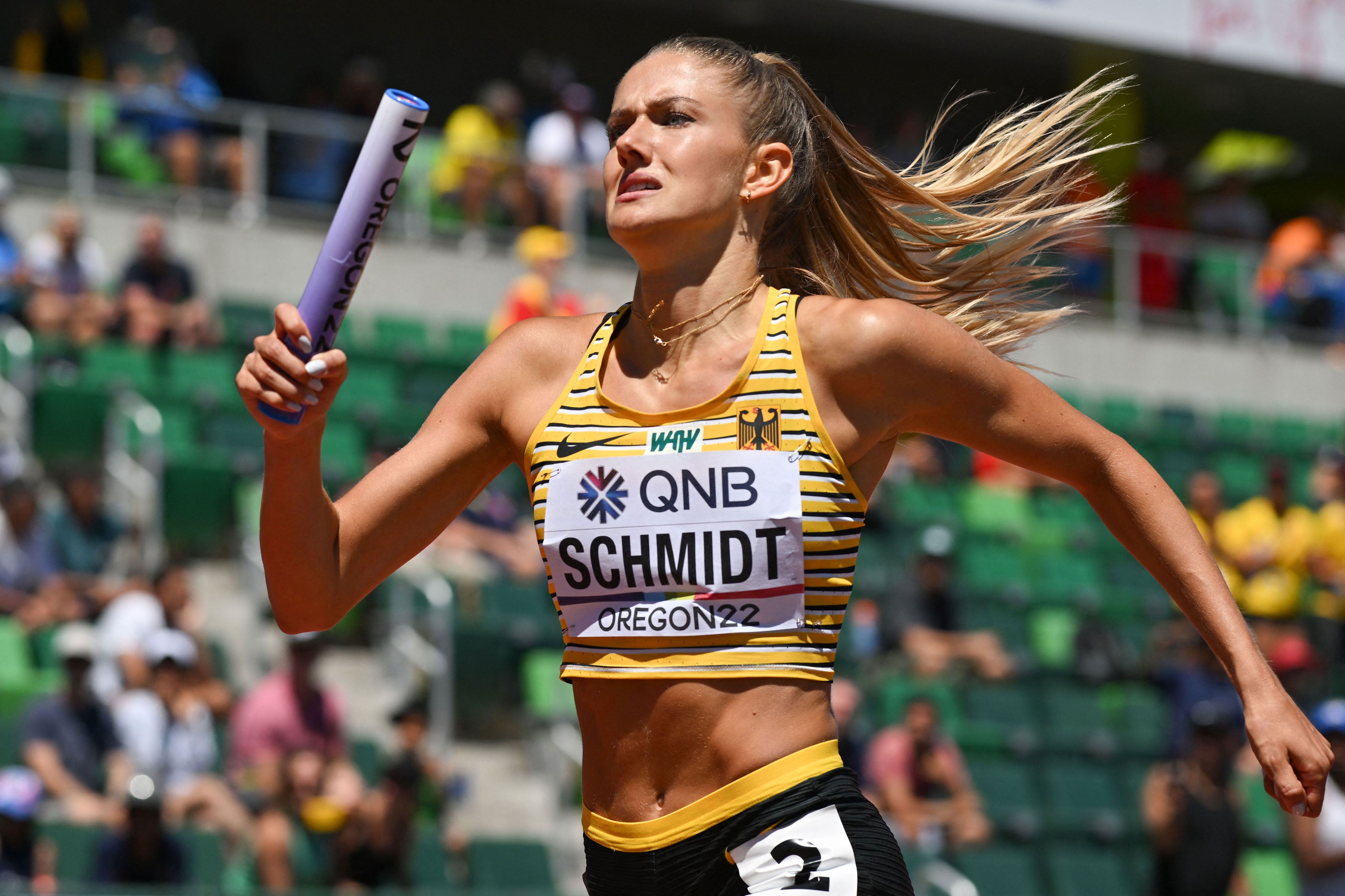 Team Germany Olympic track star Alica Schmidt in images