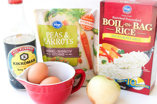 Try this easy fried rice recipe for a quick dinner!