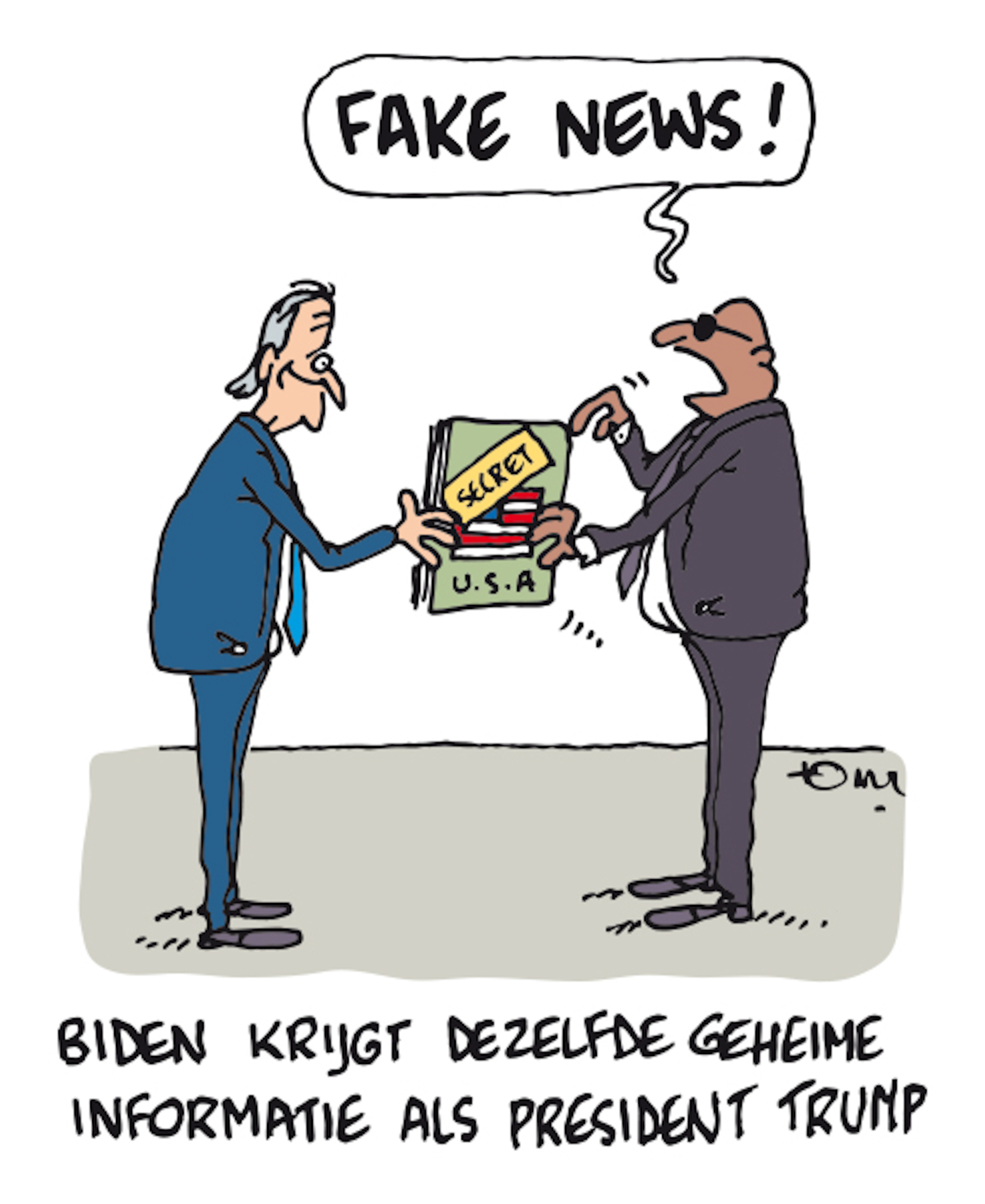 Biden slachtoffer van fake news