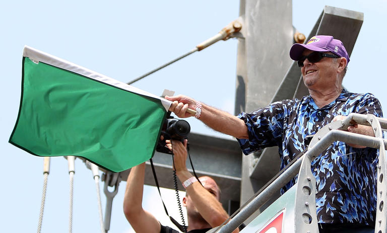 This job at the Indy 500 has a long tradition. Who's waved the green flag?