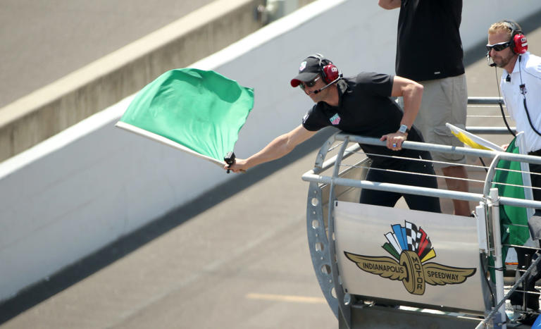 This job at the Indy 500 has a long tradition. Who's waved the green flag?