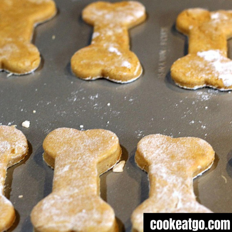Homemade pumpkin dog treats!