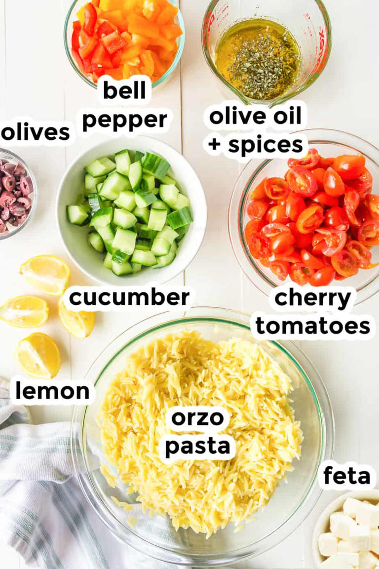 Greek Orzo Salad