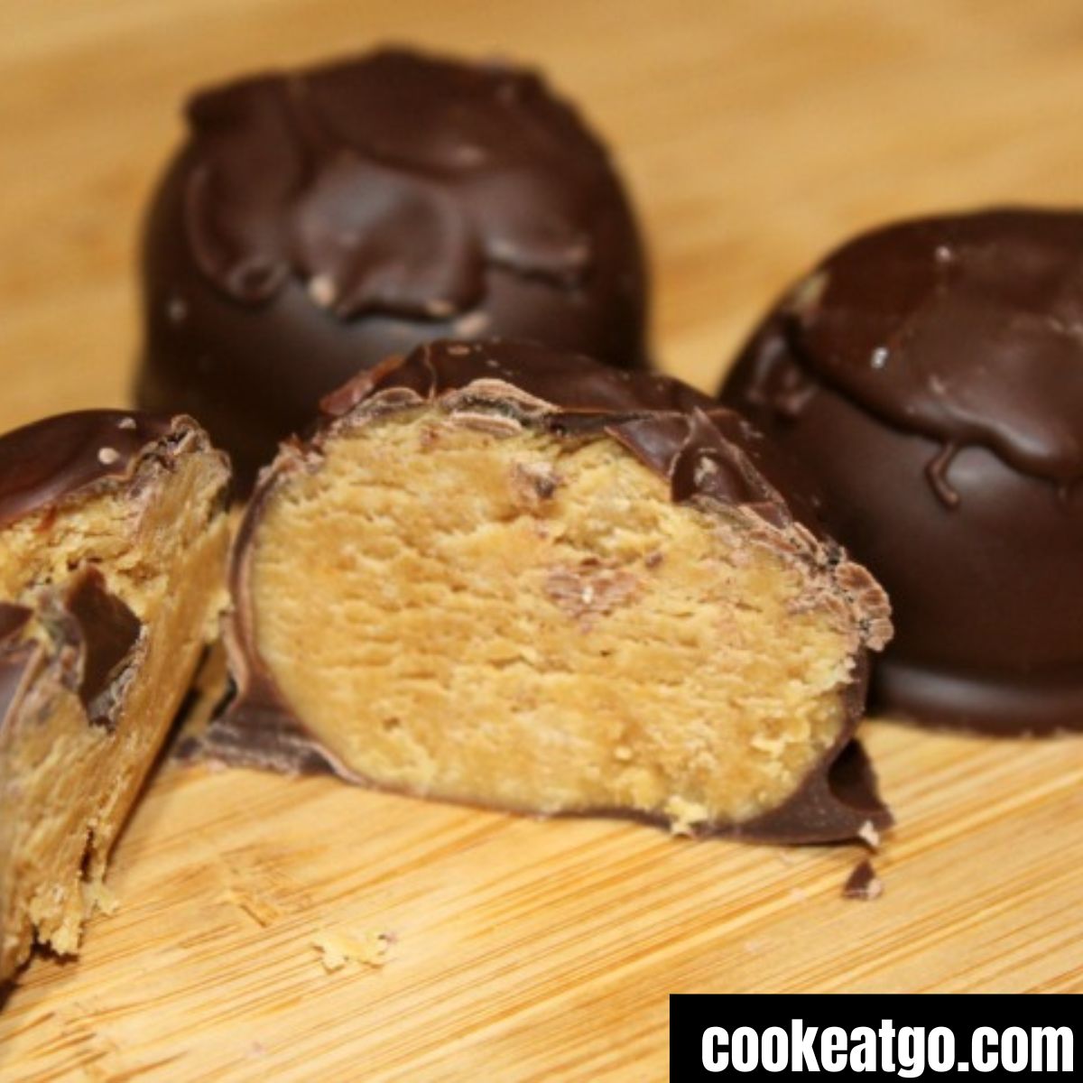 Easy Chocolate Dipped Peanut Butter Balls!
