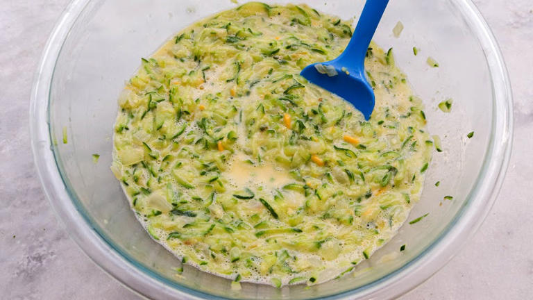 Enjoy this zucchini casserole as a meatless main or side dish