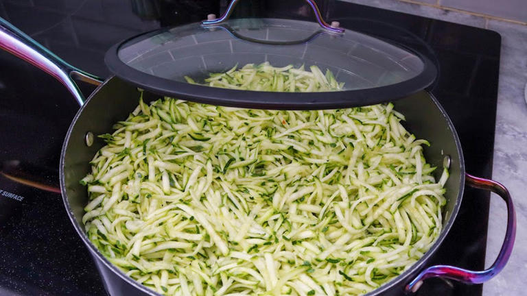 Enjoy this zucchini casserole as a meatless main or side dish