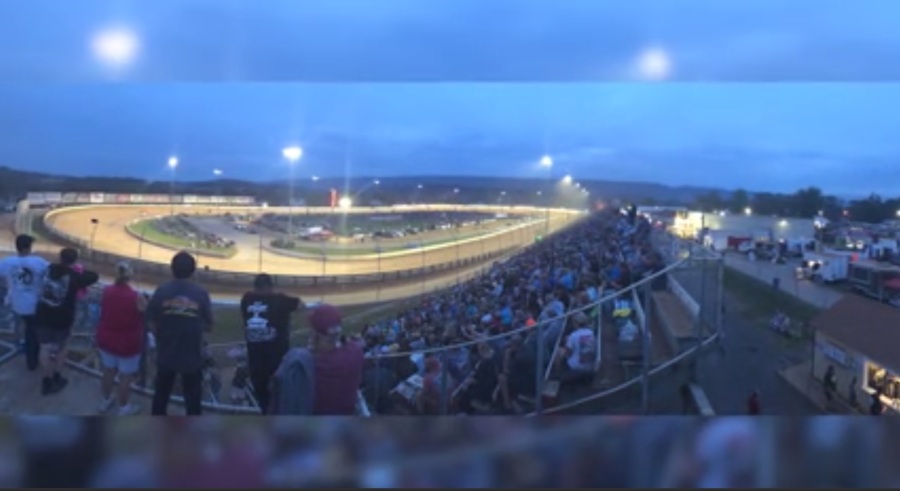 Racer banned after using car as ‘weapon’ during Port Royal Speedway ...