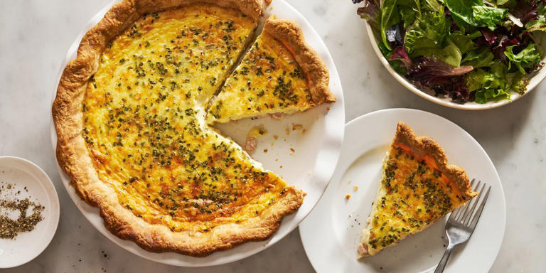 We're Making This Ham & Cheese Quiche Recipe Just For The Crisp ...