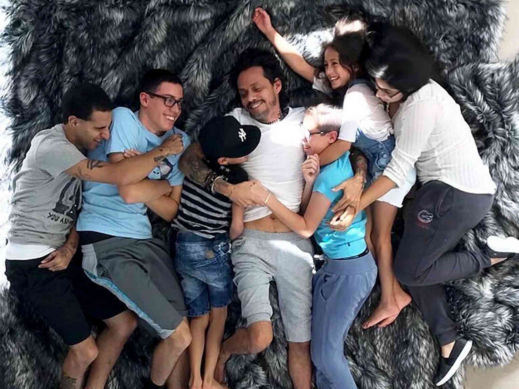 All About Marc Anthony's 7 Kids