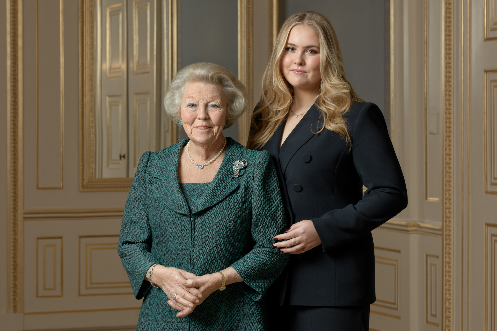 A la princesa Amalia le encantan las fiestas