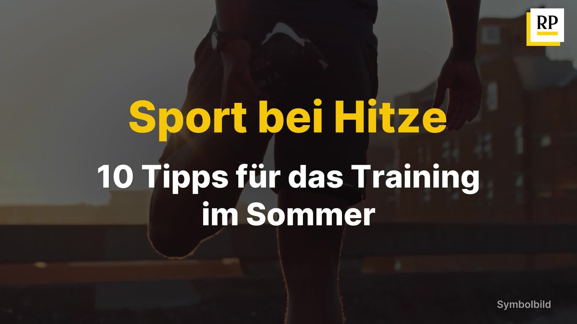 Sport bei Hitze: 10 Tipps zum Trainieren im Sommer