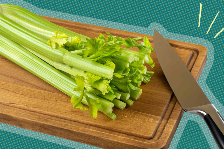 The only way you should store celery, according to a food expert