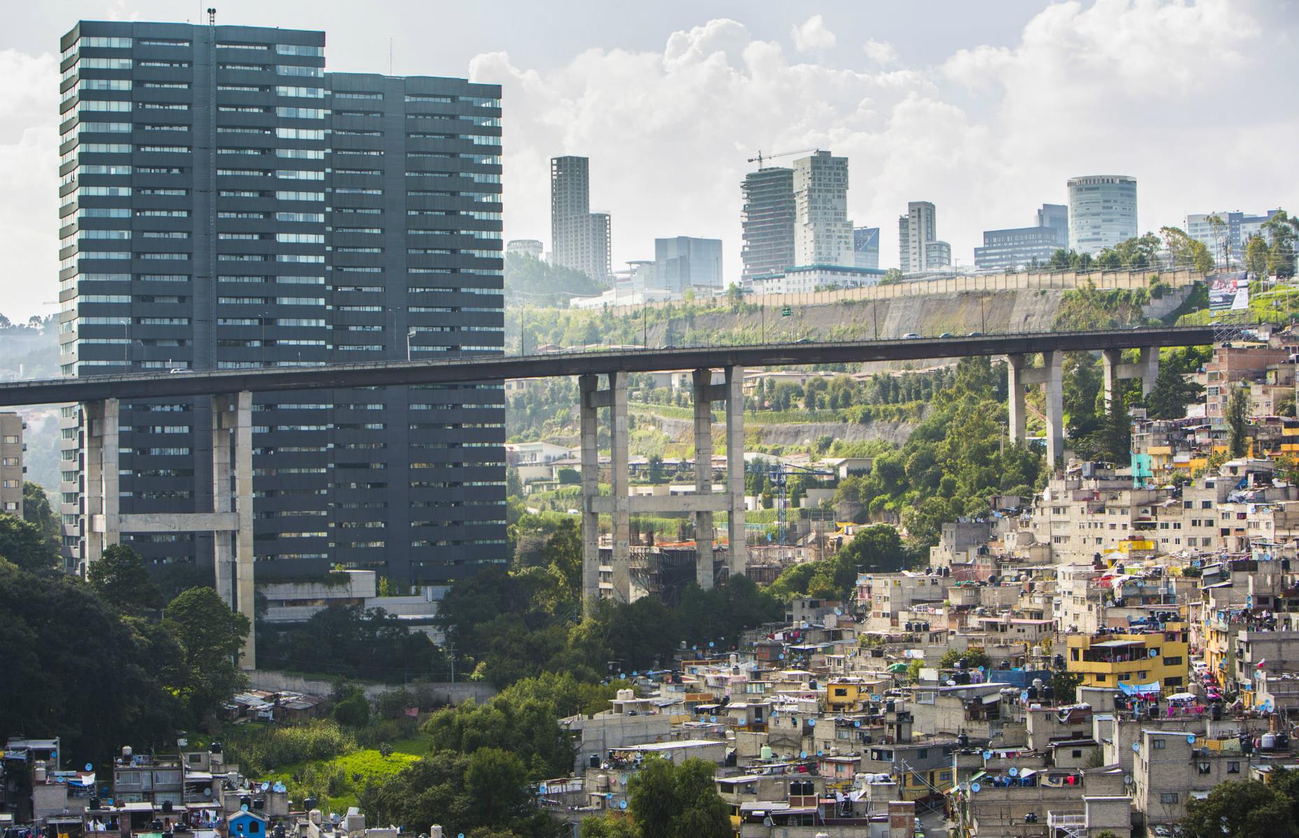 In pictures: places where the rich and poor live side by side