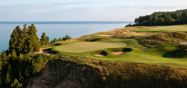 Michigan's best 20 public golf courses rankings: Arcadia Bluffs remains ...