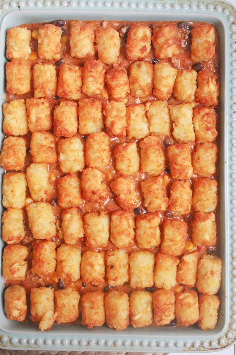 Taco Tater Tot Casserole Recipe