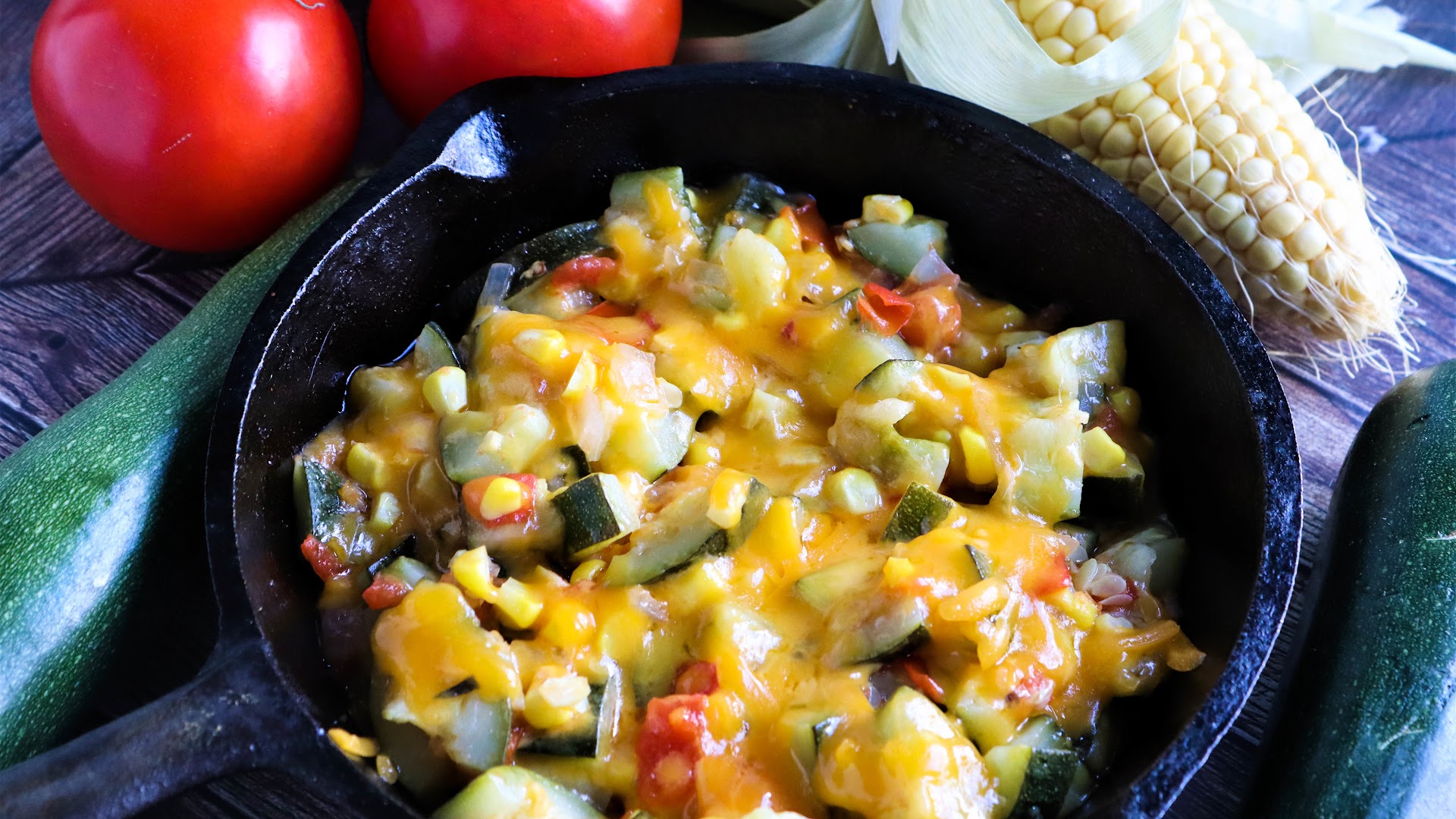 We loved this flavorful zucchini summer side dish - zucchini with corn ...