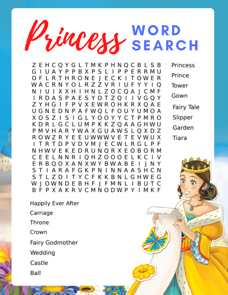 101+ Word Search Puzzles