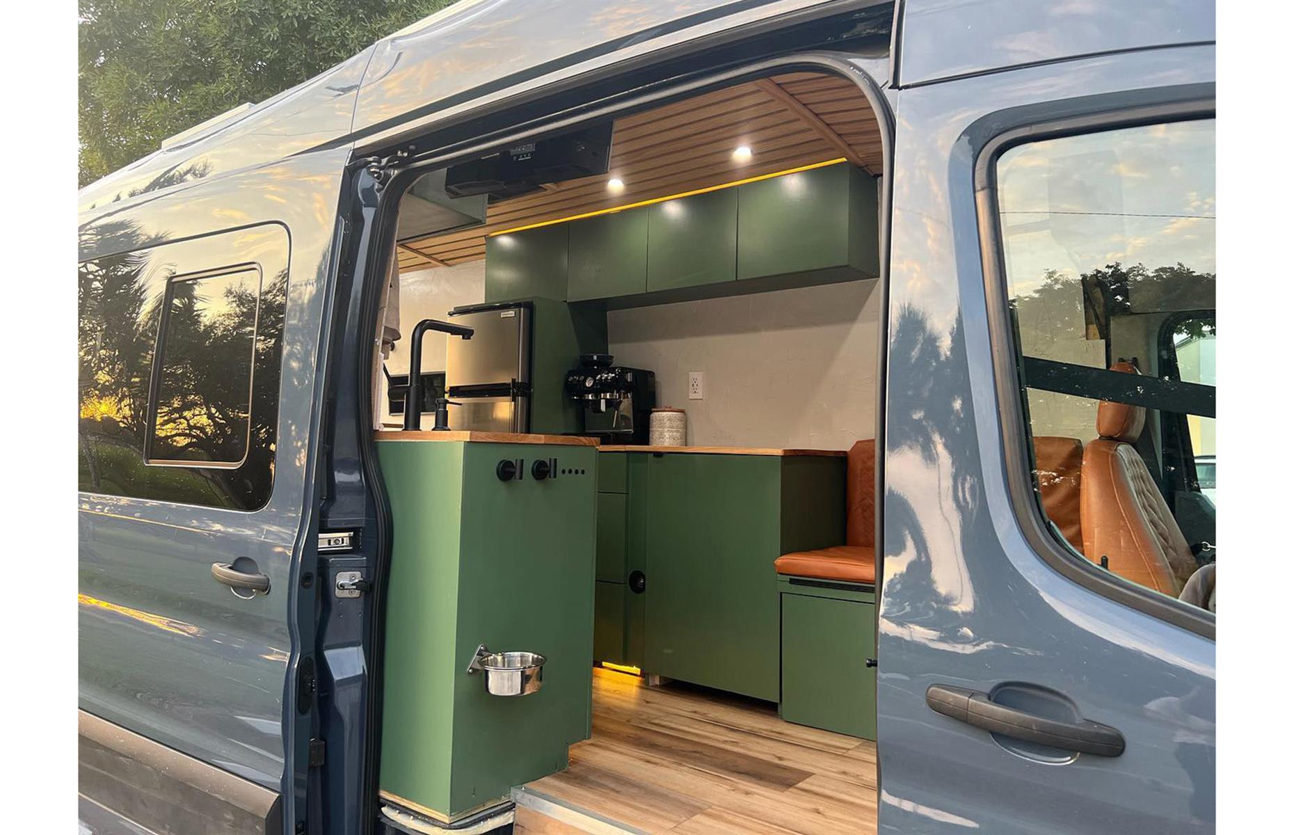 See inside the amazing Amazon delivery van-turned-tiny home