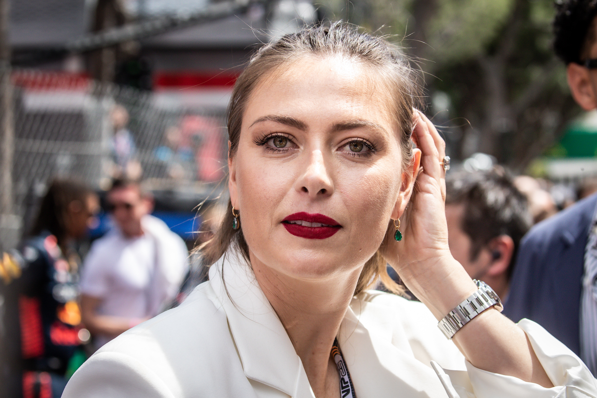 "Maria Sharapova in love"