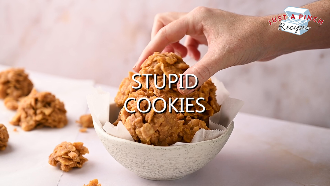 Ridiculously easy peanut butter Frito cookies!