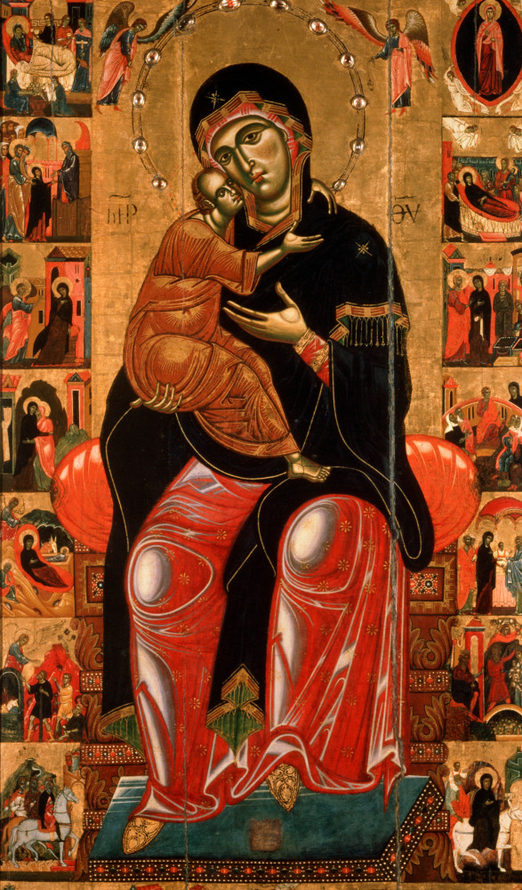 Wie ein Baby (und andere Heilige) den eigenen Tod voraussahen