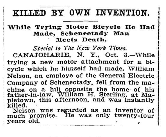 List of inventors who were killed by their own inventions
