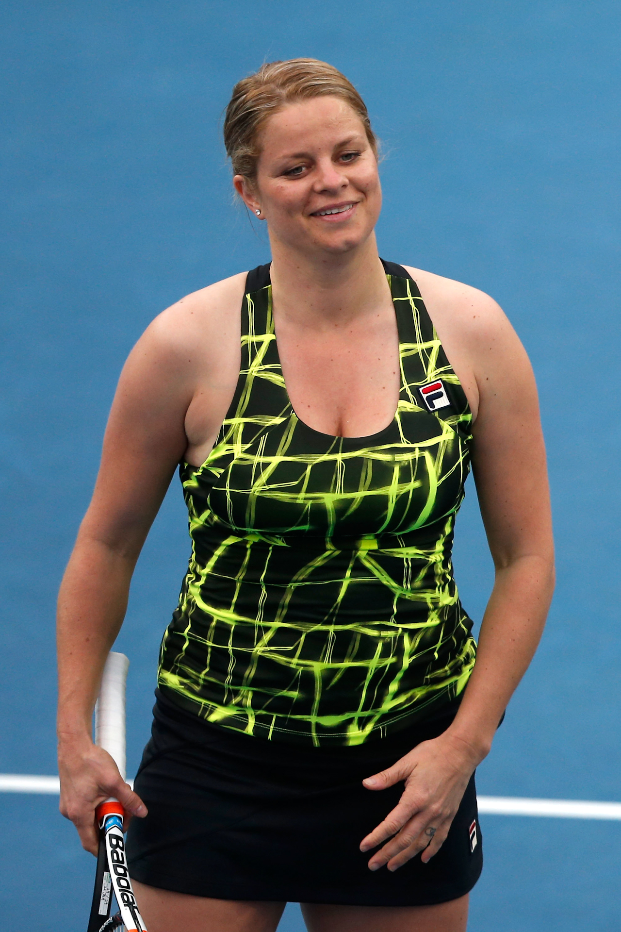 Kim Clijsters' first major triumph