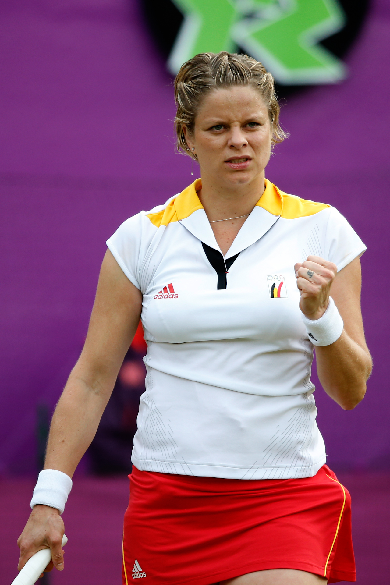 Kim Clijsters' first major triumph