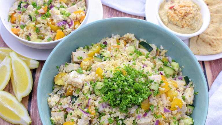 We Loved This Flavor-packed Salad - Bulgur Salad With Lemon-cumin Dressing