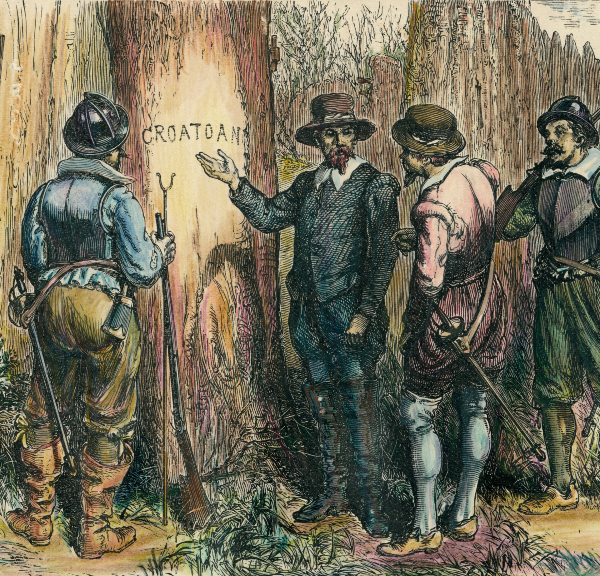 The lost colonies of North America