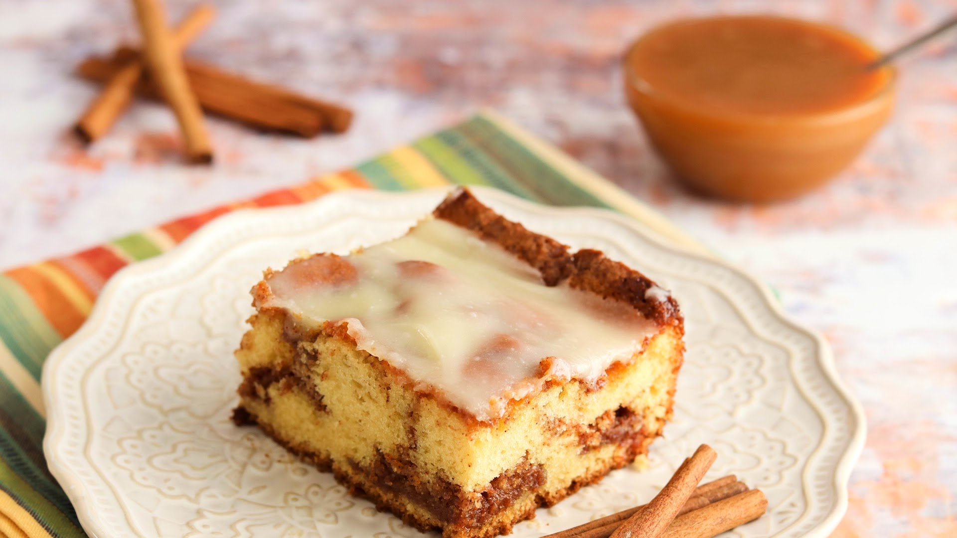 We Just Love This Light And Tasty Coffee Cake - Arlene's Caramel ...