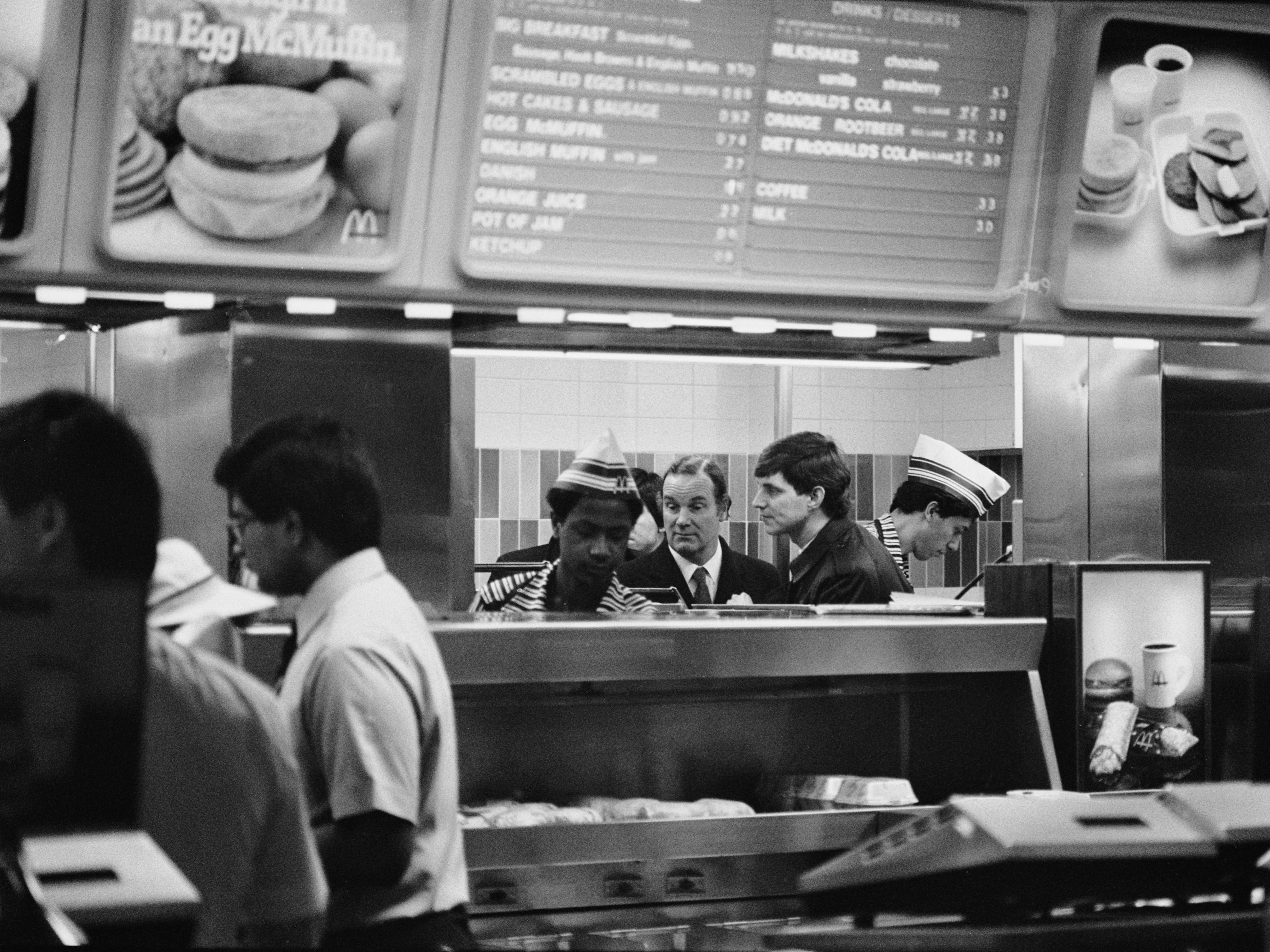 Photos show what it was like to eat at McDonald's in the 1980s