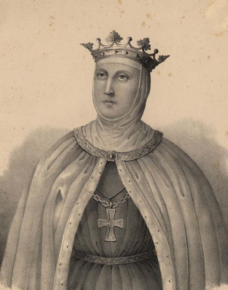 The tragic love story of a posthumous queen